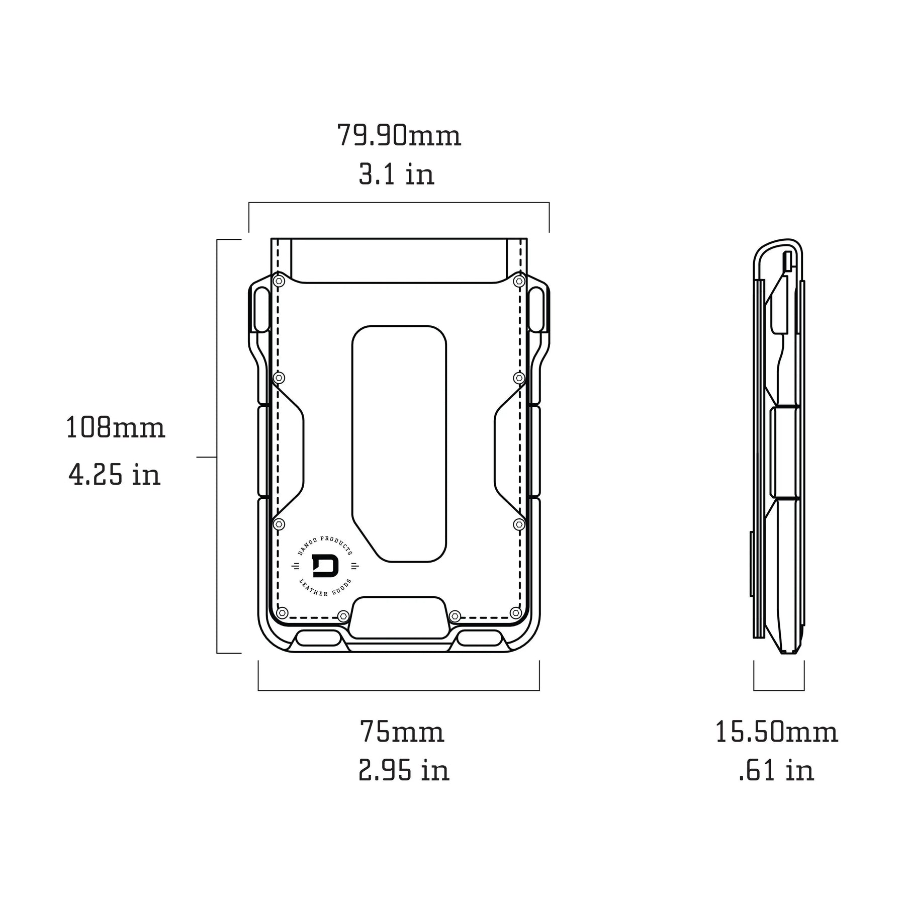 DANGO - M1 Maverick Wallet | Bifold Leather – FEVERGUY